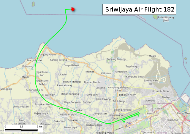 Sriwijaya SJ182 Crash Site