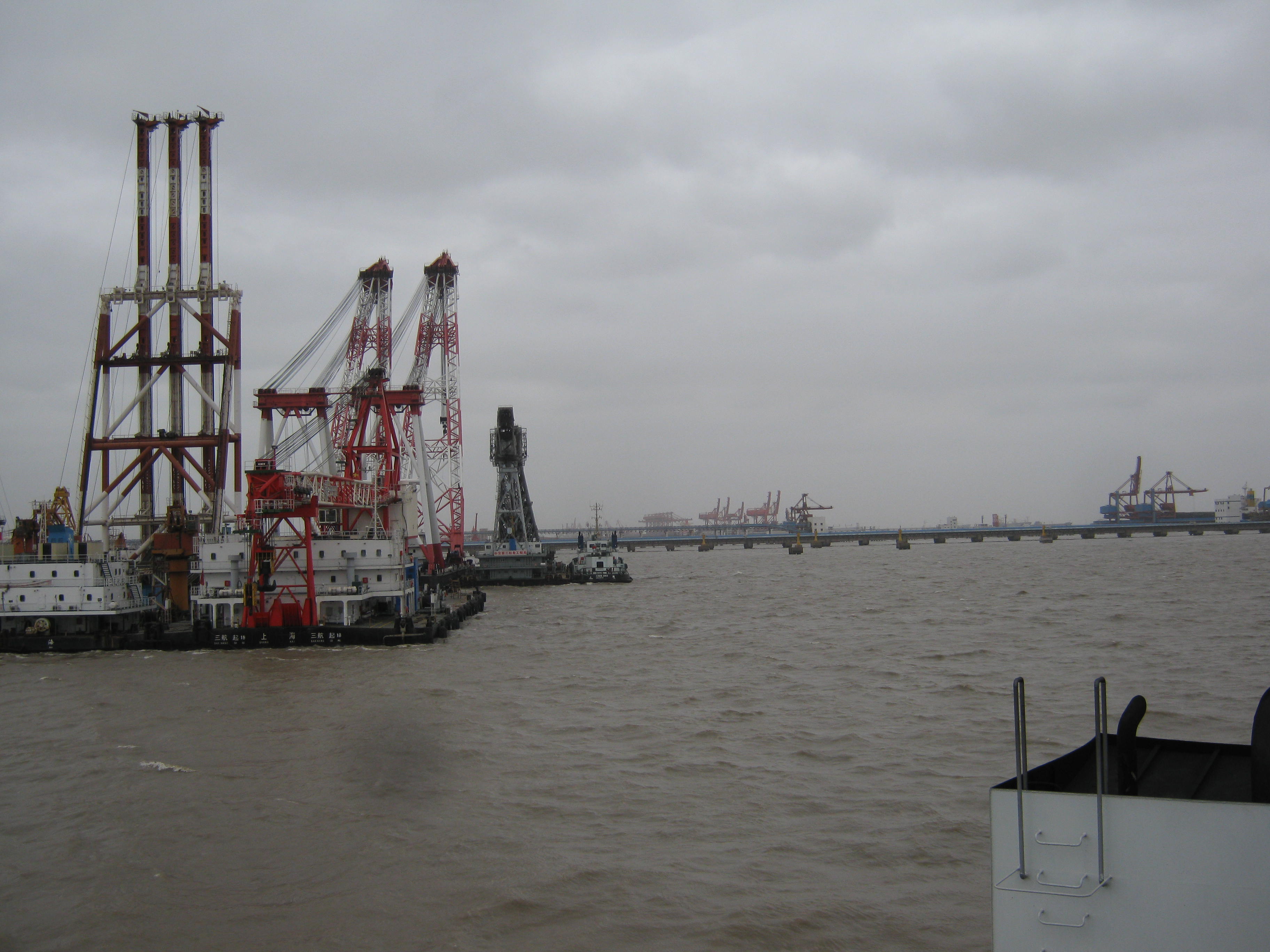 Taicang port ( controlled by Suzhou Port )