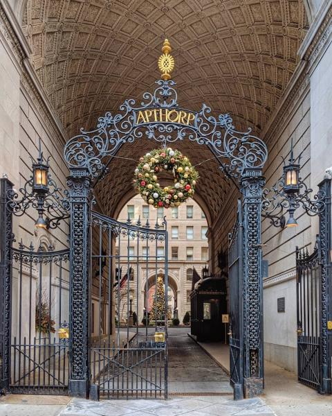 Apthorp Apartments Entry Gate - New York City, New York