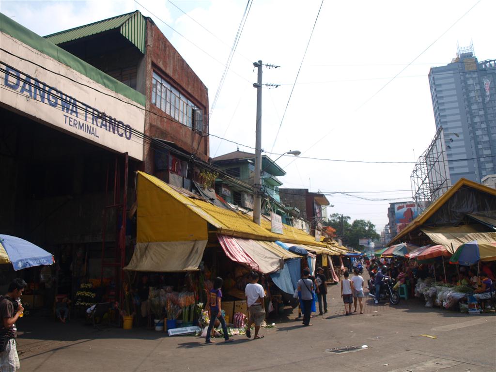 Dangwa Bus Terminal / Dangwa Flower Market - Manila
