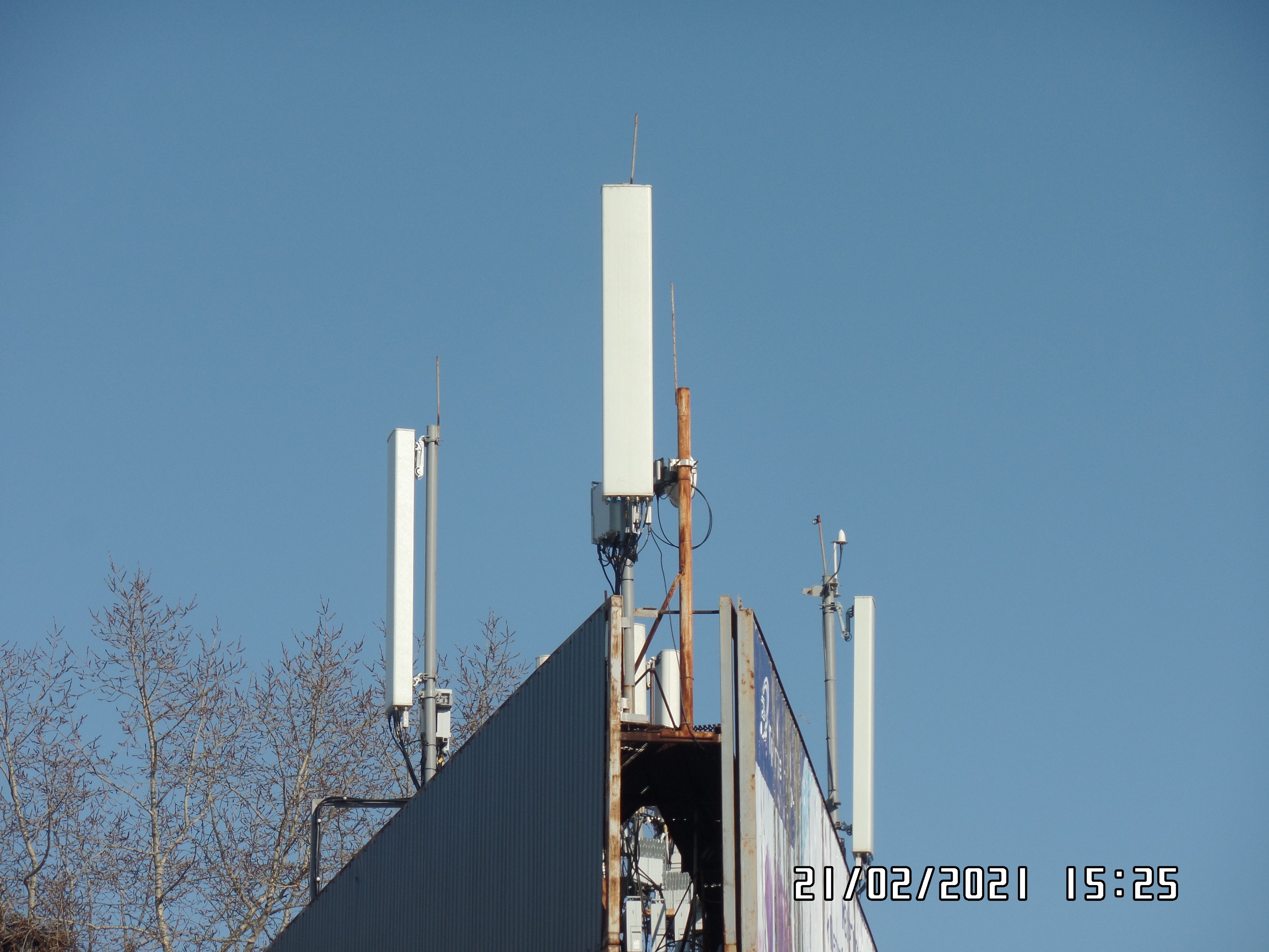 MTS PJSC cellular communication base station (BTS) No. 27-631, UMTS ...