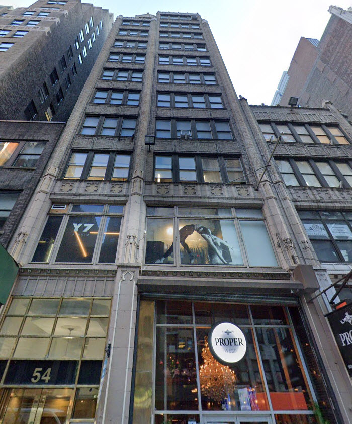 54 West 39th Street