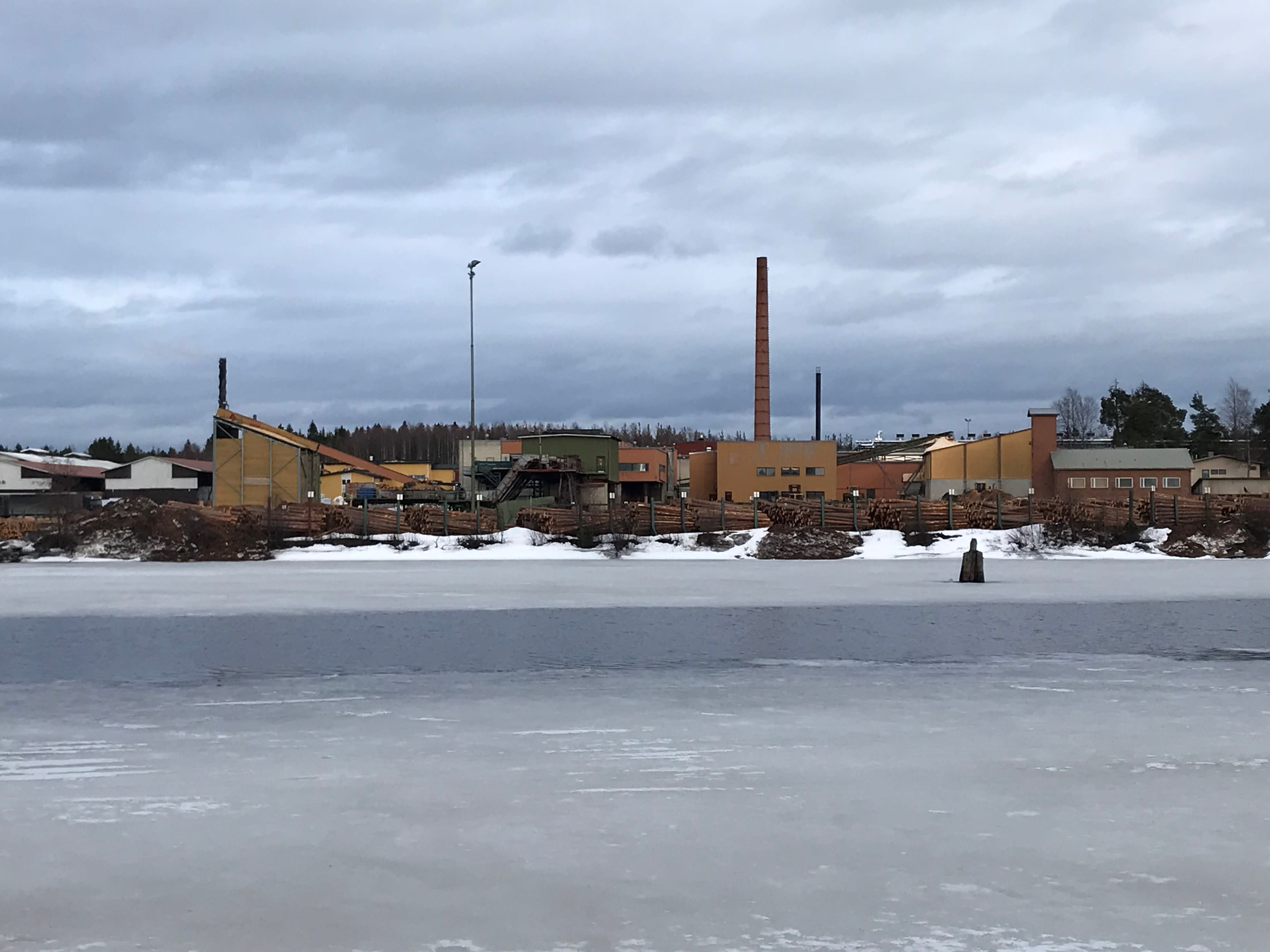 Nurmes Sawmill, Finland - Nurmes centre