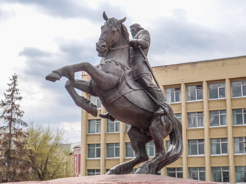Evpaty Kolovrat monument - Ryazan