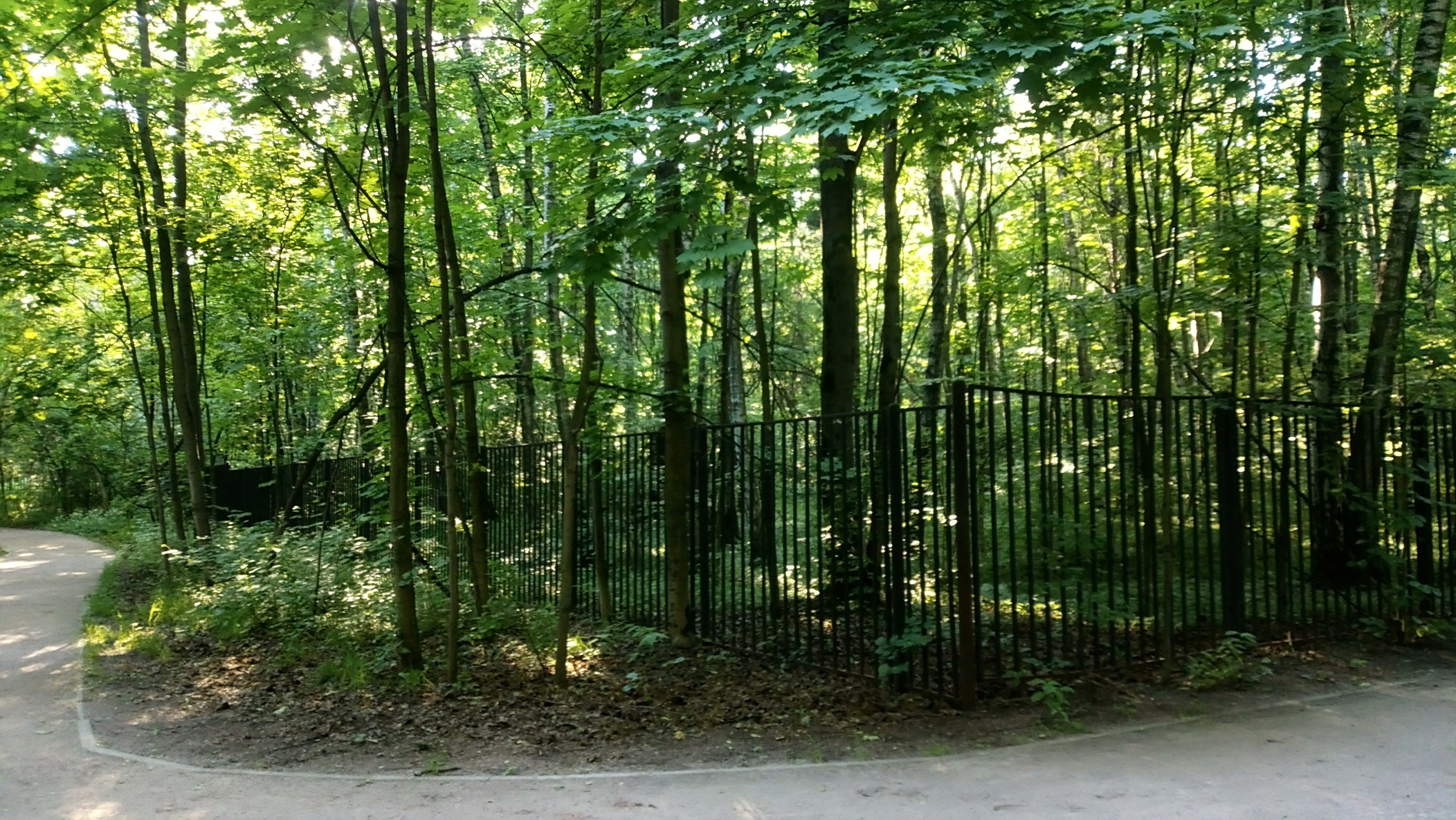 Fenced-out area - Moscow | park, interesting place