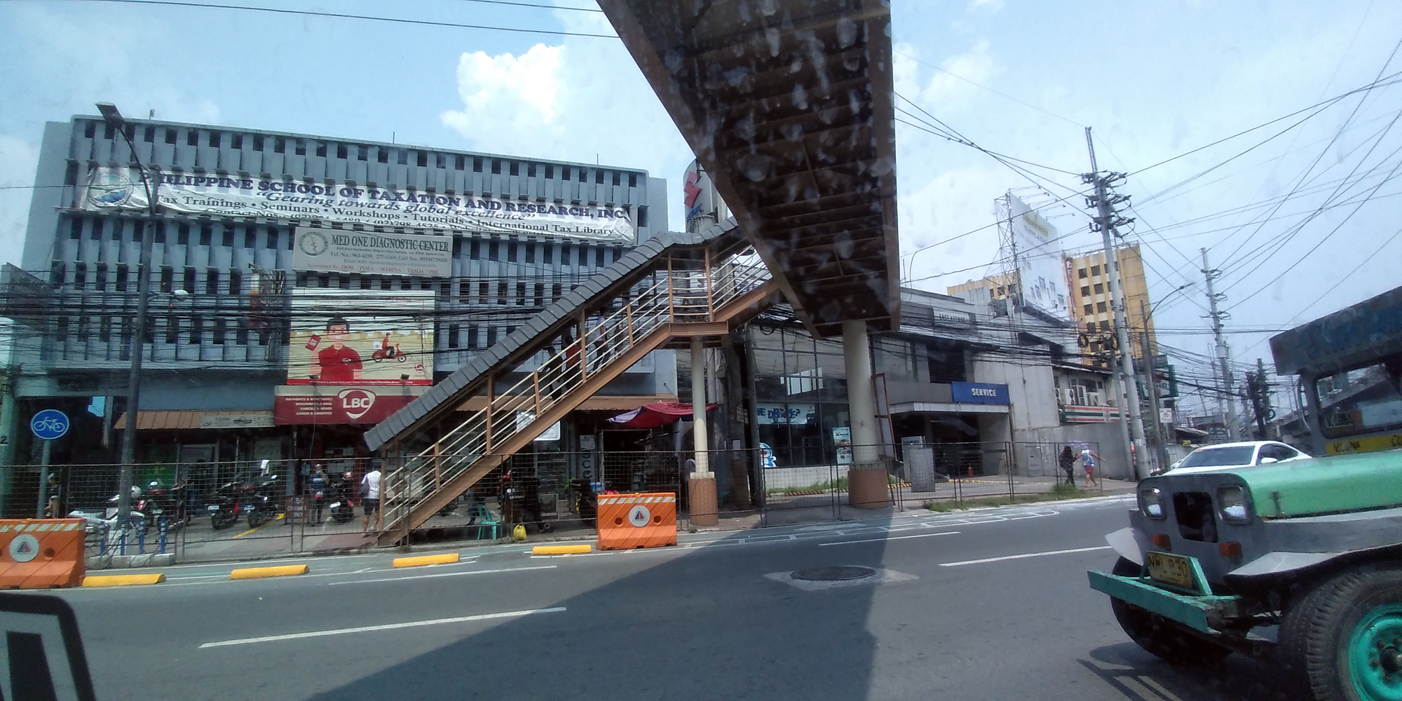 EDSA - Timog Avenue Footbridge - Quezon City