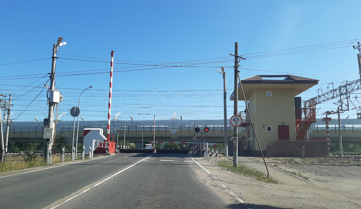 Level crossing - Saint Petersburg