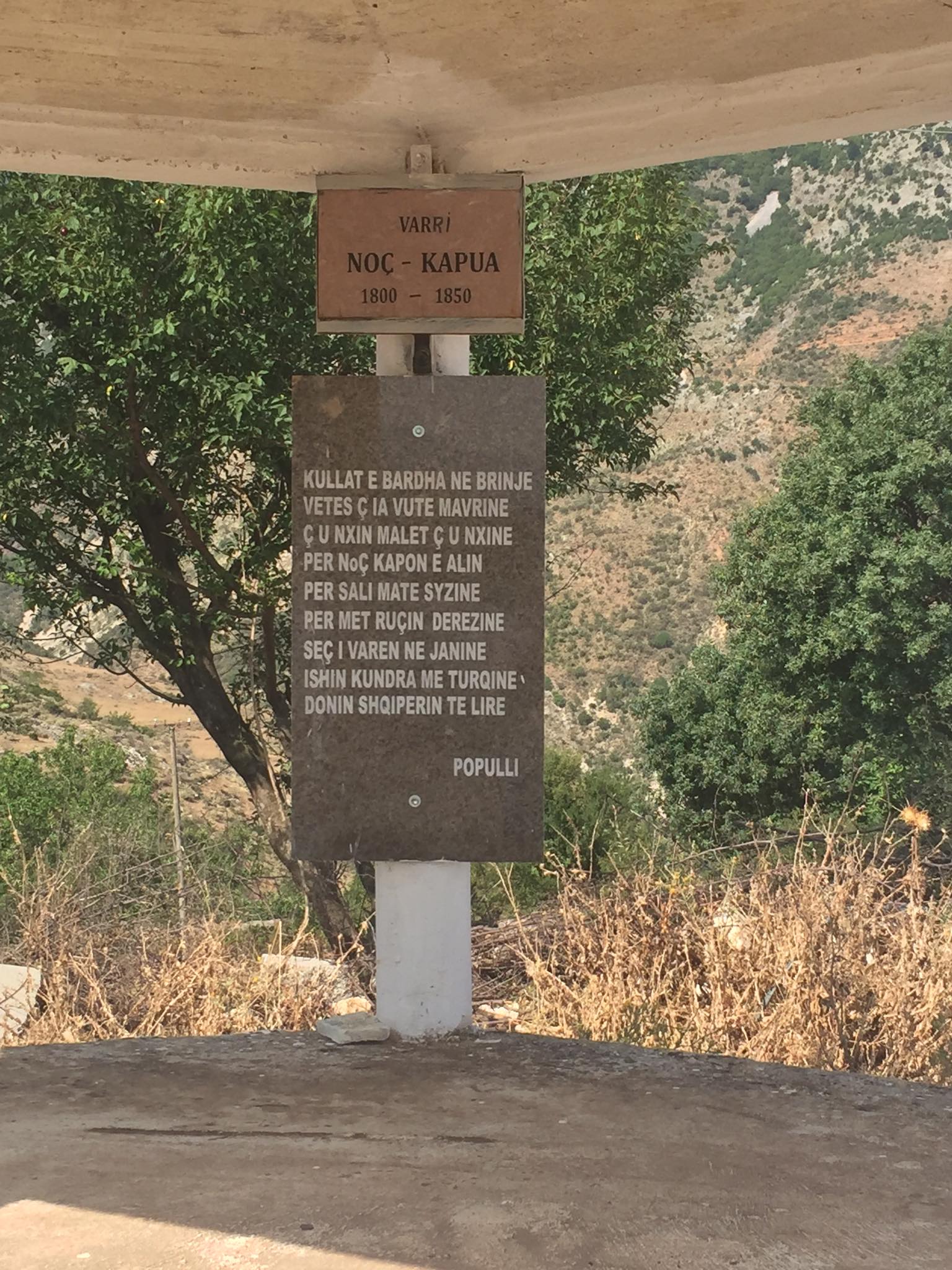 Varri i Noç Kapos (1800 - 1850)