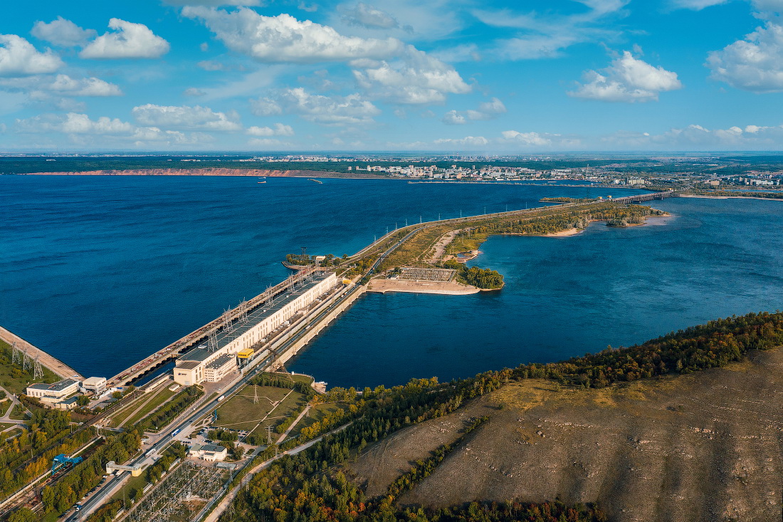 Zhiguli Hydroelectric Station - Zhigulevsk
