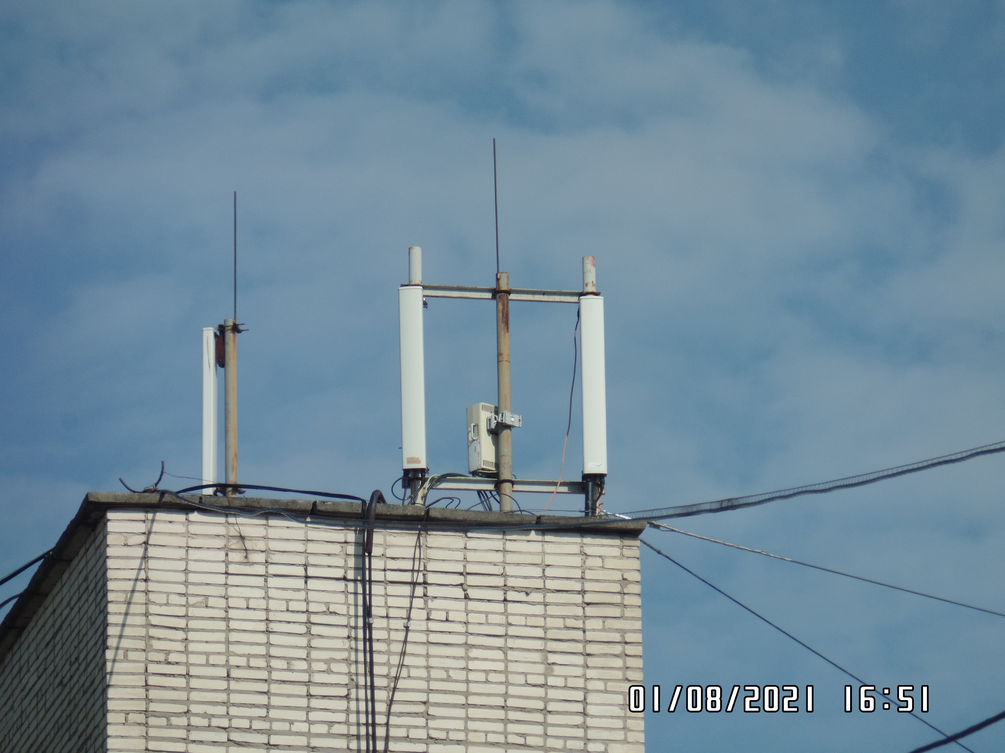 Базовая станция (БС) № 83054 «ХБР_Бондаря» сети подвижной ...