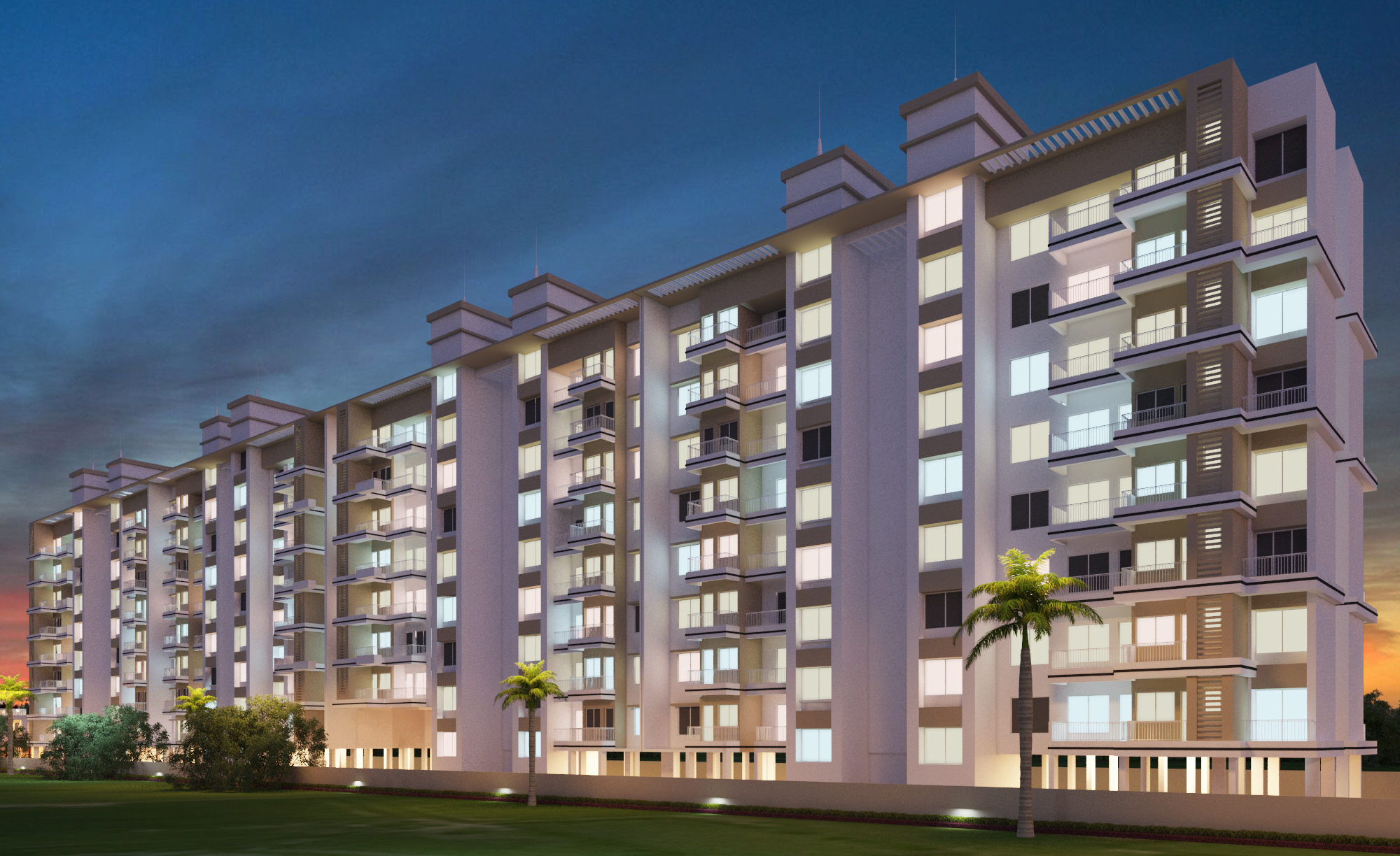 NAKSHATRA Project 1 & 2 BHK Homes, Nere
