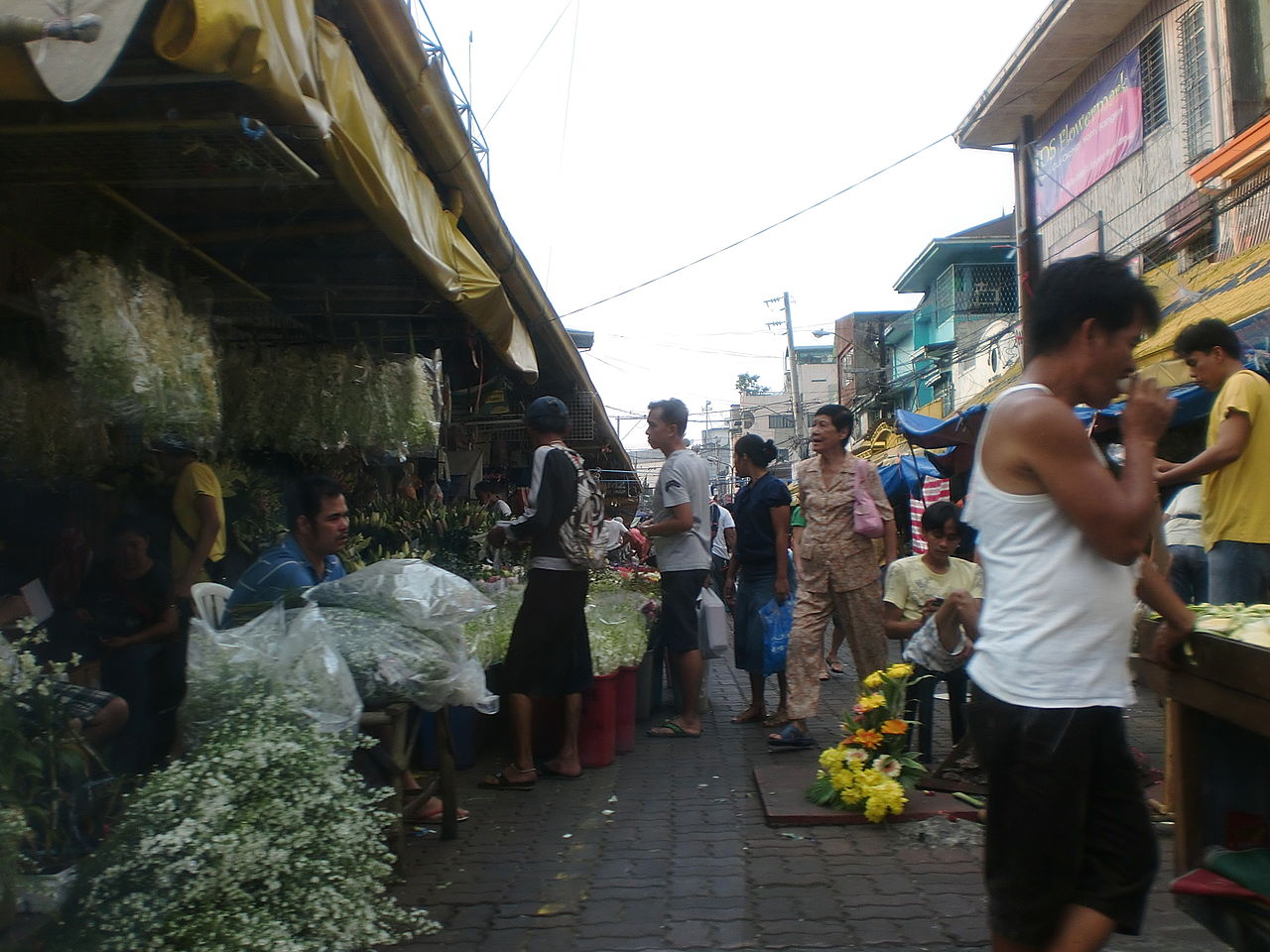 Dangwa Flower Market - Manila