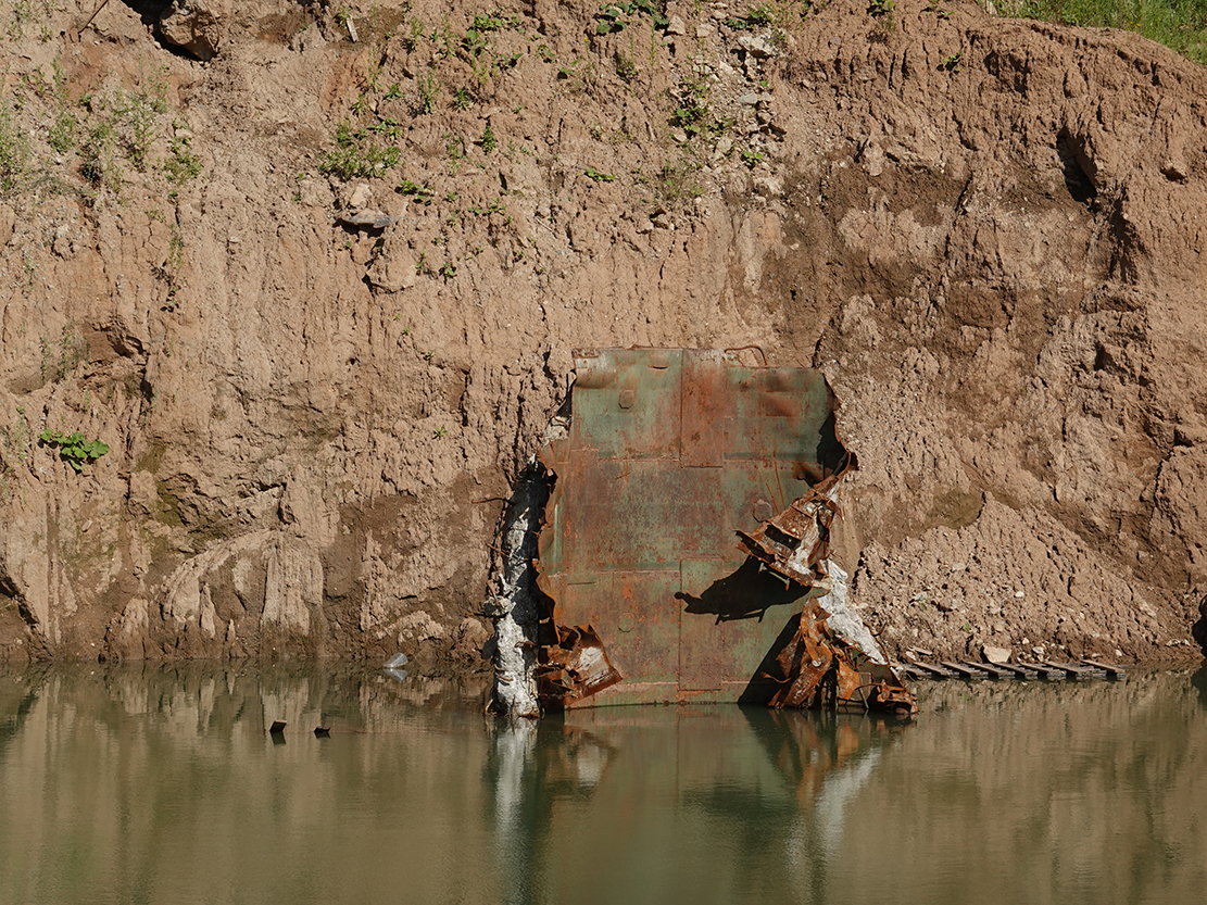 Dismantled UR-100K (SS-11 Sego) ICBM Silo (71G)