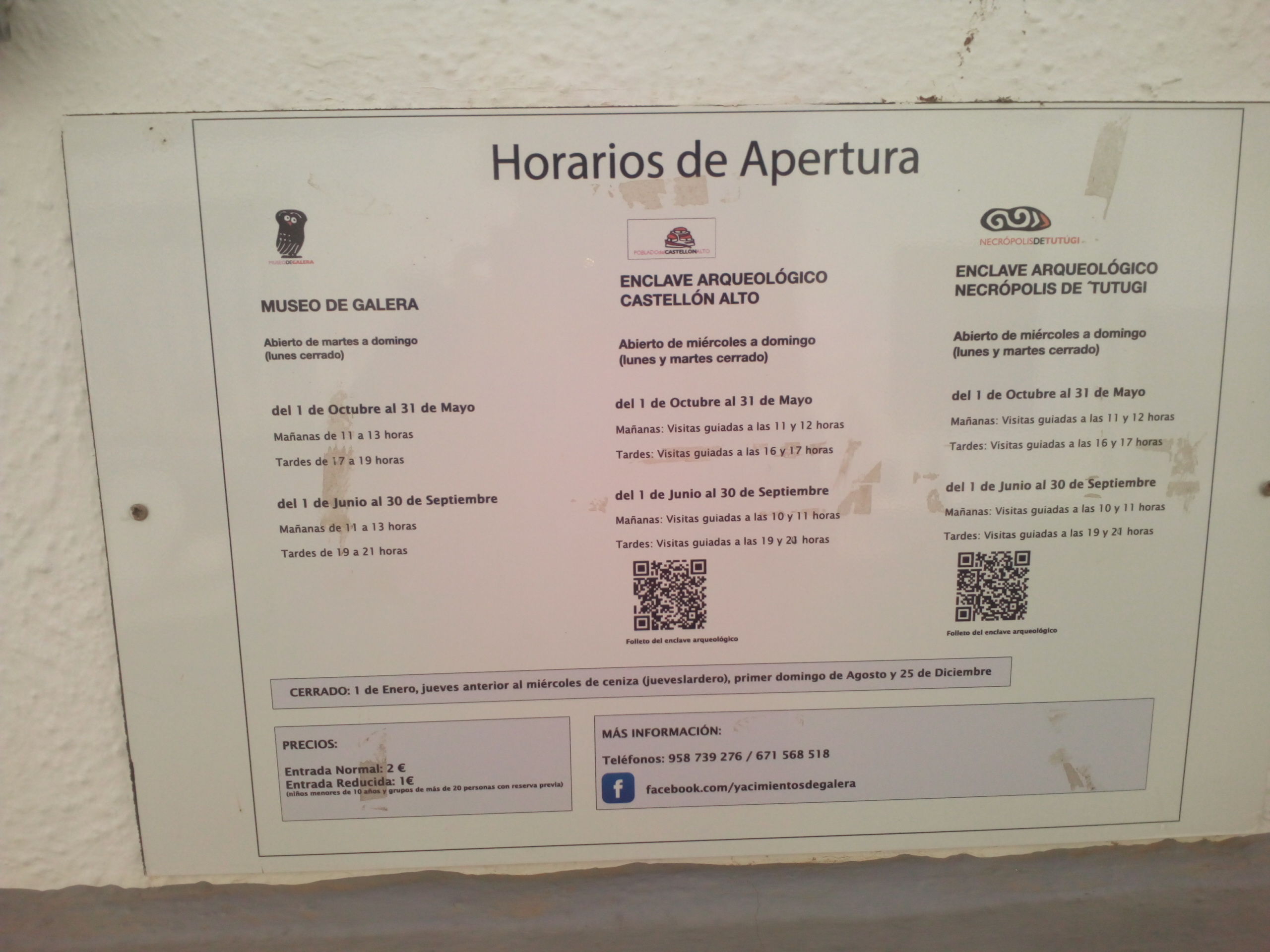 Museo de Galera - Galera