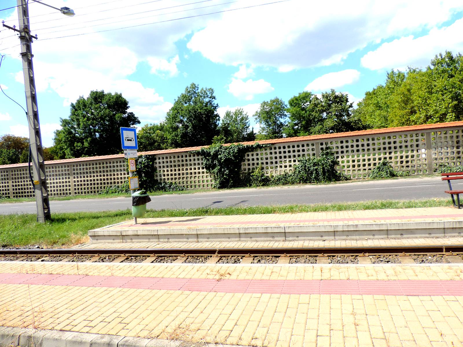 Tram stop - Szeged