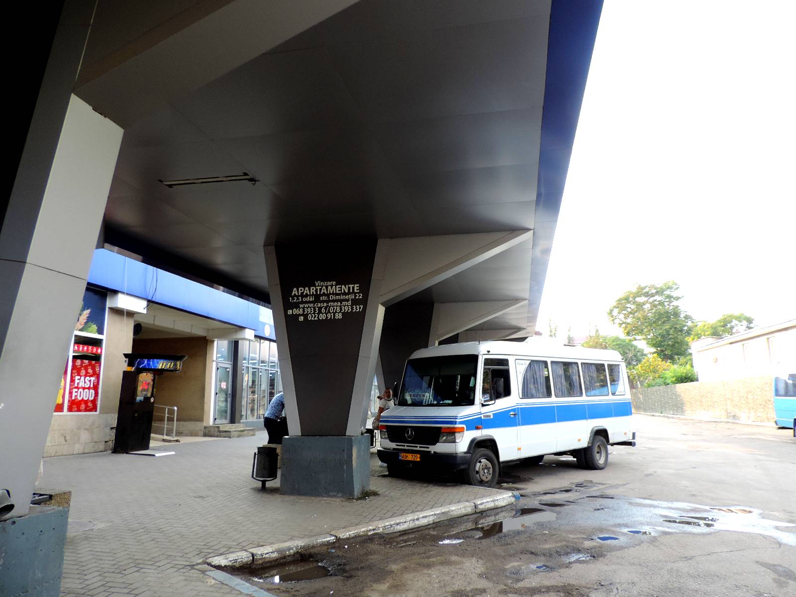 Central Main Bus-Station - Chişinău | bus station, 1964_construction