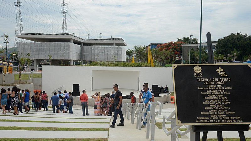 Teatro a Céu Aberto "Zaquia Jorge" - Rio de Janeiro