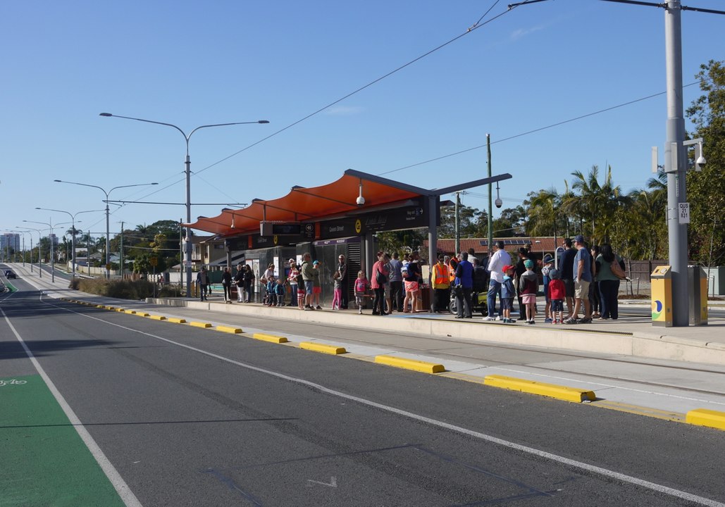Queen Street light rail station - Gold Coast City QLD | railway station
