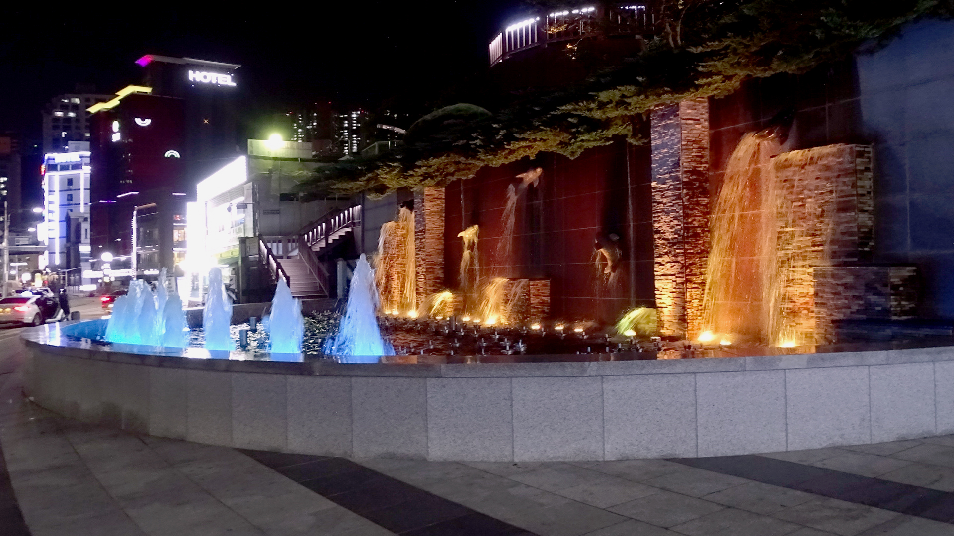 Songdo Musical Waterfall - Busan