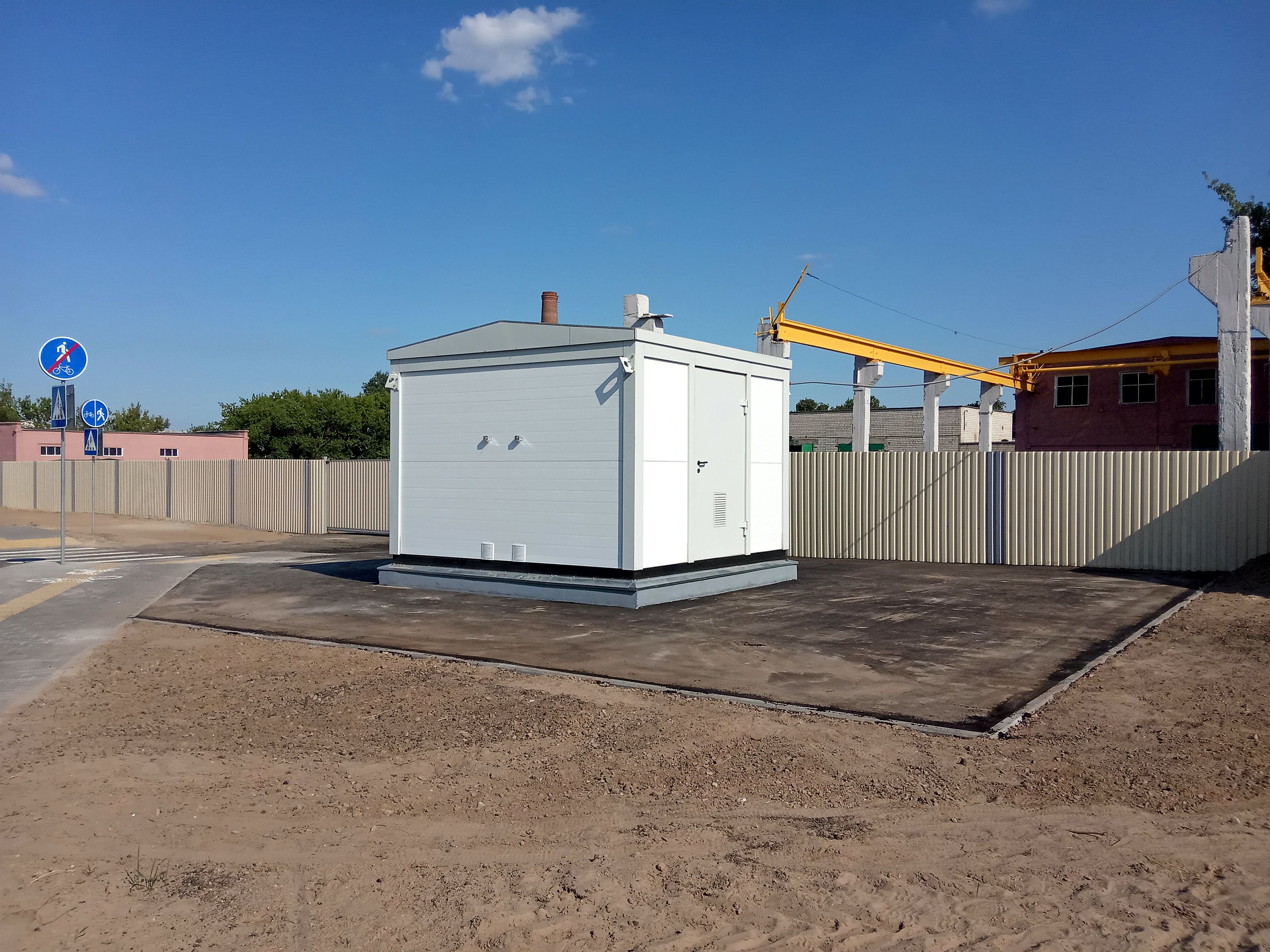 Sewage pumping station - Homieĺ
