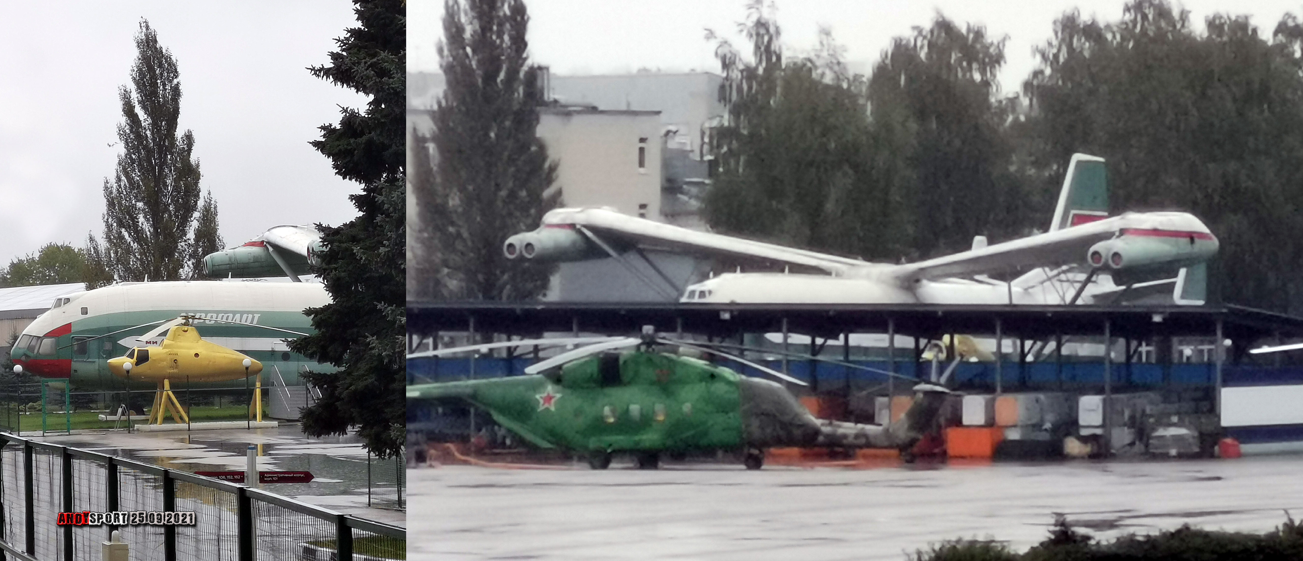 Mil-12 (V-12) helicopter - Tomilino