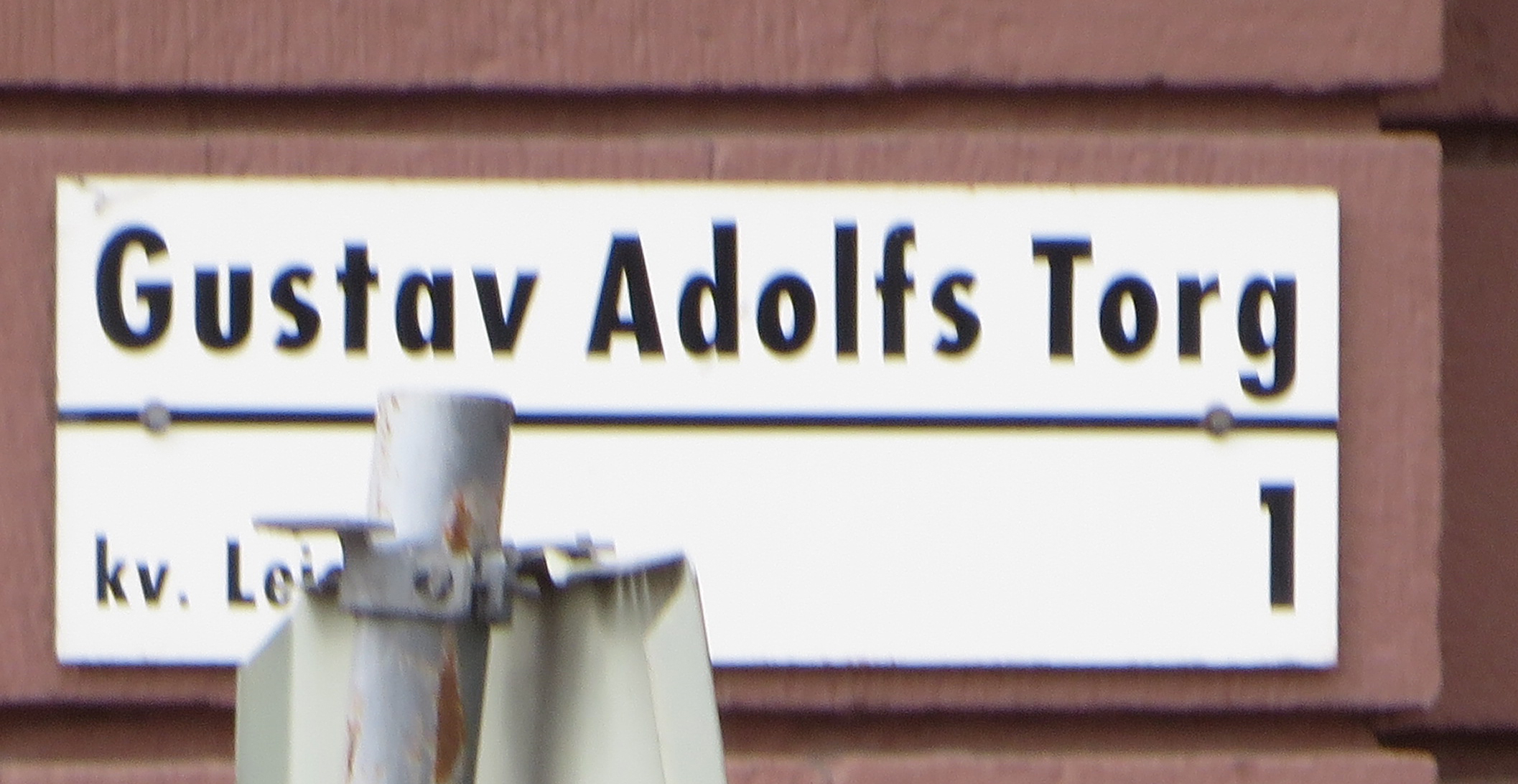 Gustav Adolfs torg - Stockholm