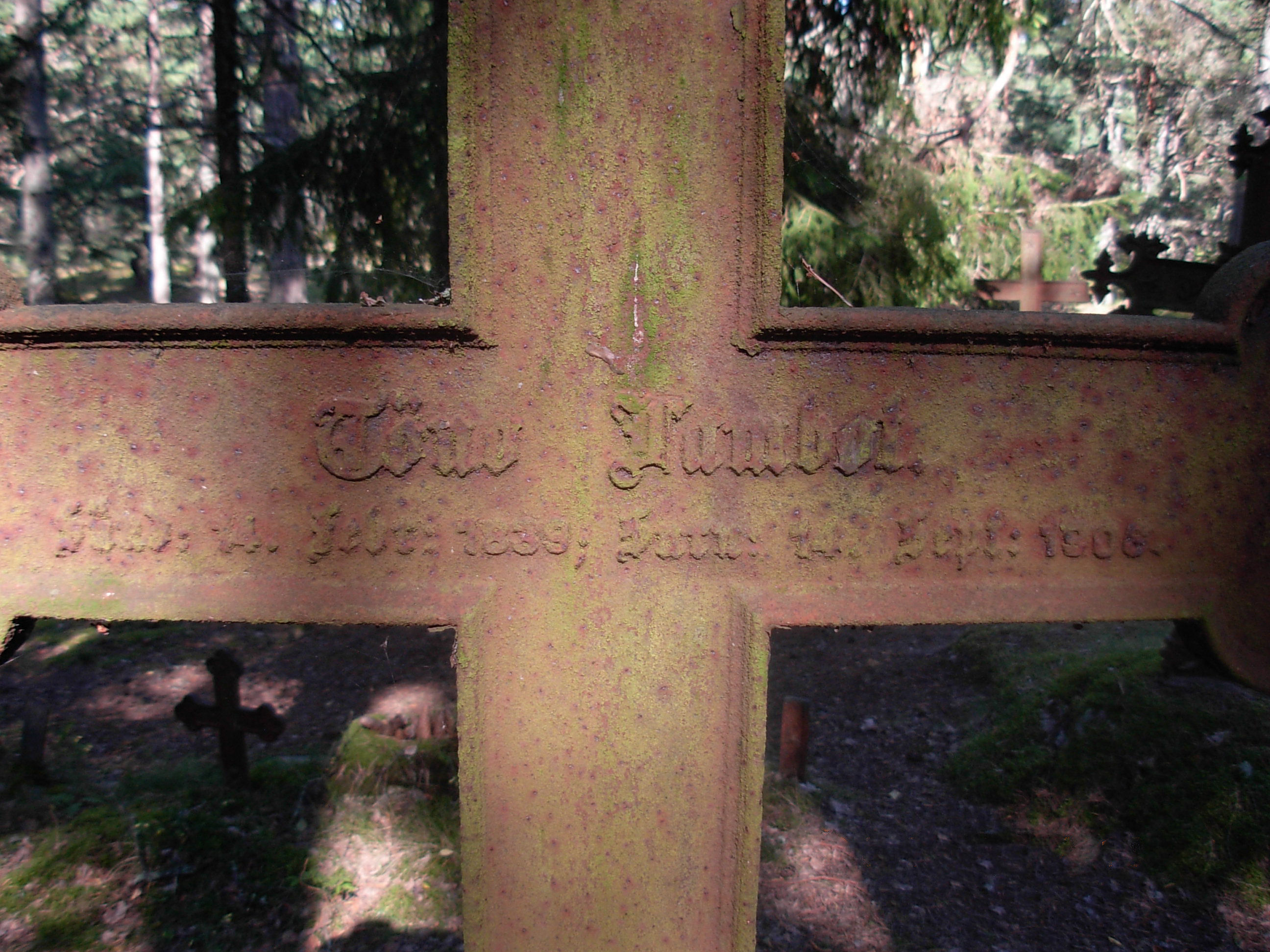 Aegna cemetery - Tallinn
