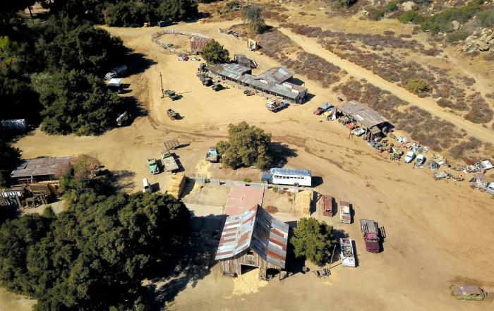 Tarantino's "Spahn's Movie Ranch" location