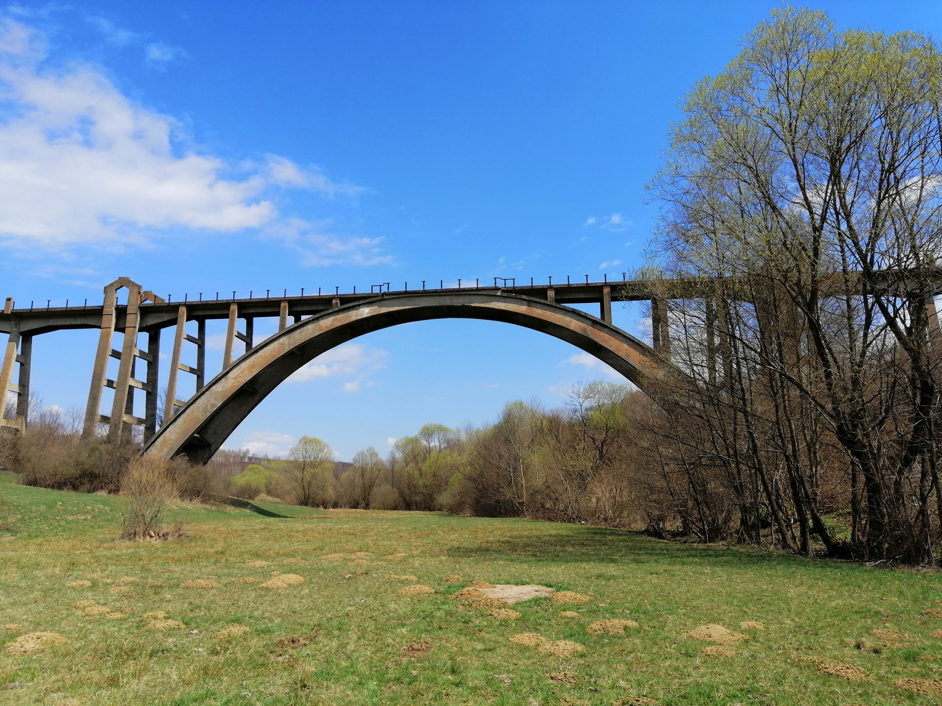 Zileinski viaduct over Cigány valley (named big Sinka/Hosszú walley ...