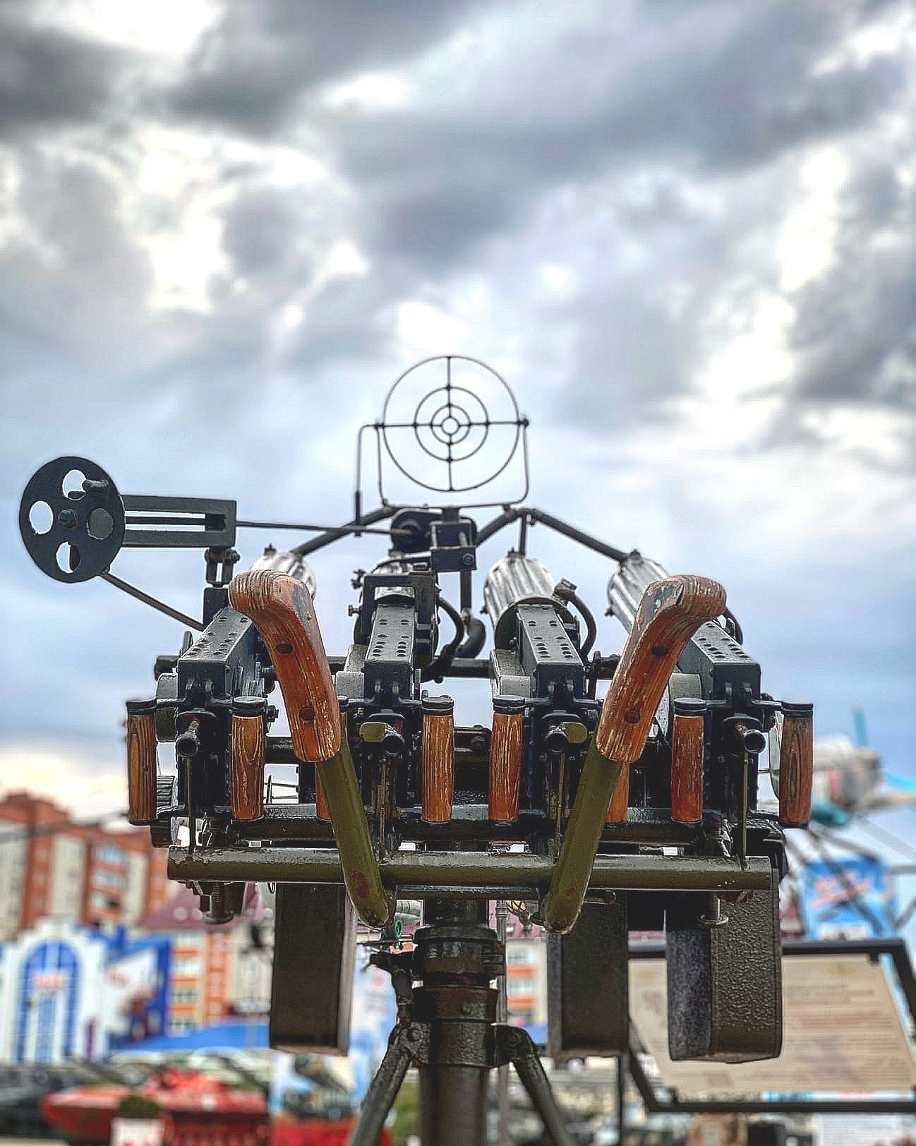 M4 quad-mounted anti-aircraft machine gun,1931 - Kamensk-Shakhtinsky