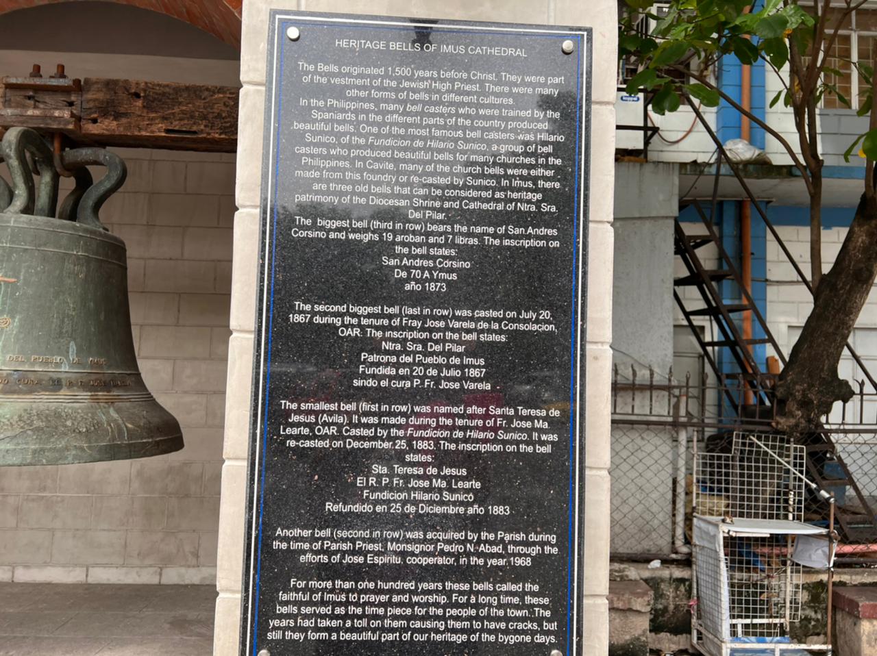 Heritage Bells of Imus Cathedral - Imus