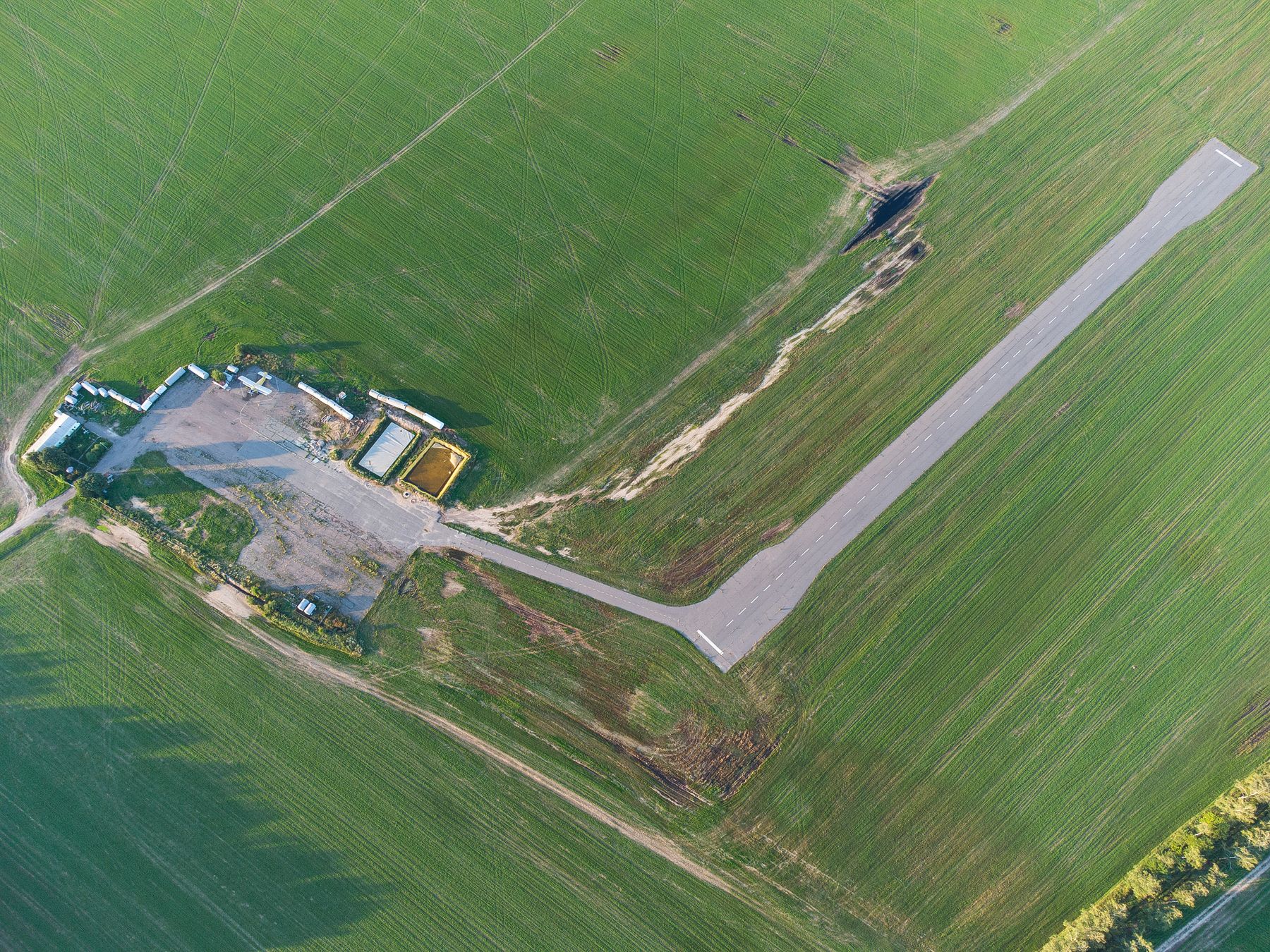 Agricultural airfield