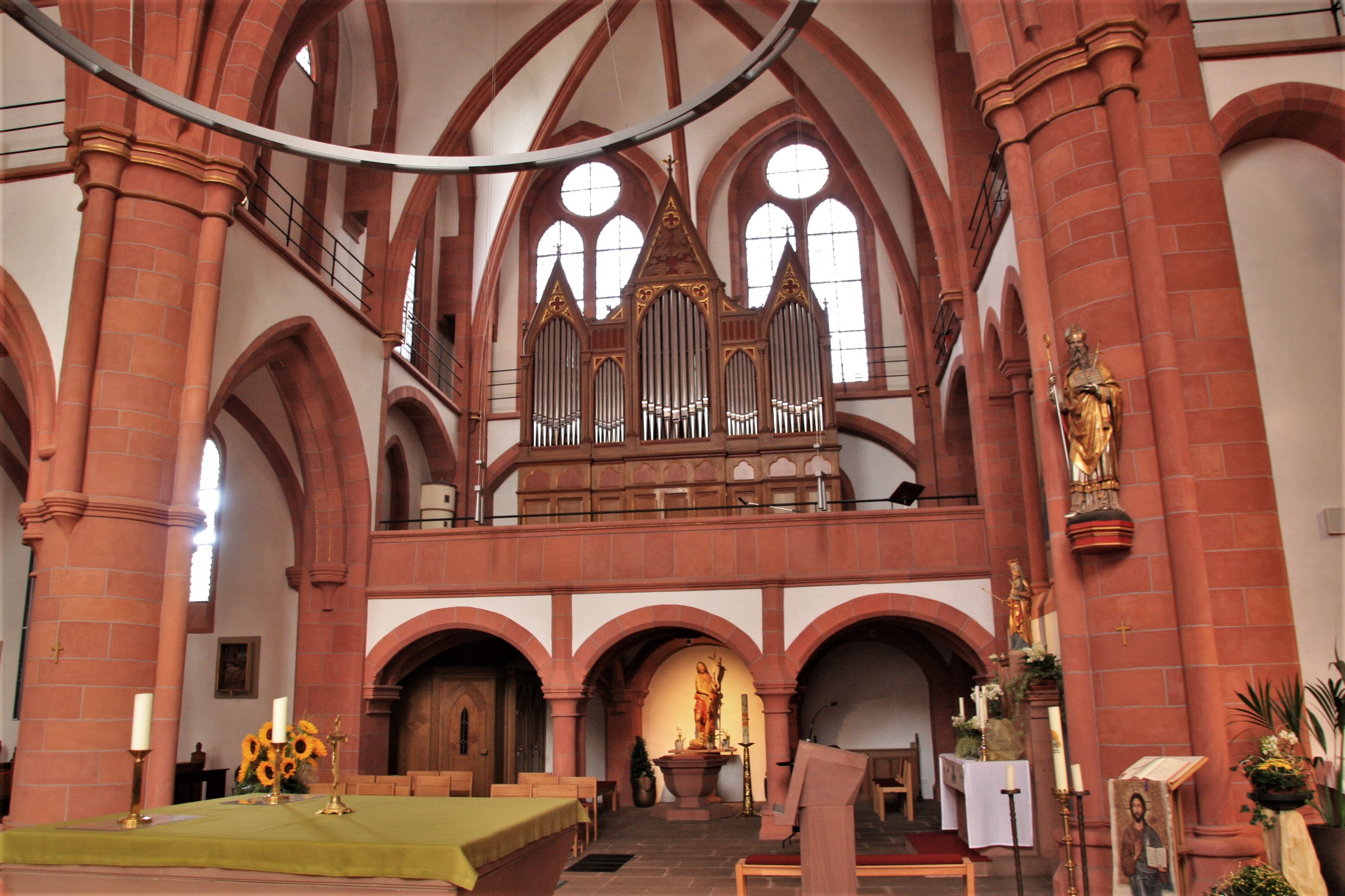 Kathol. Pfarrkirche St. Johannes der Täufer - Amöneburg