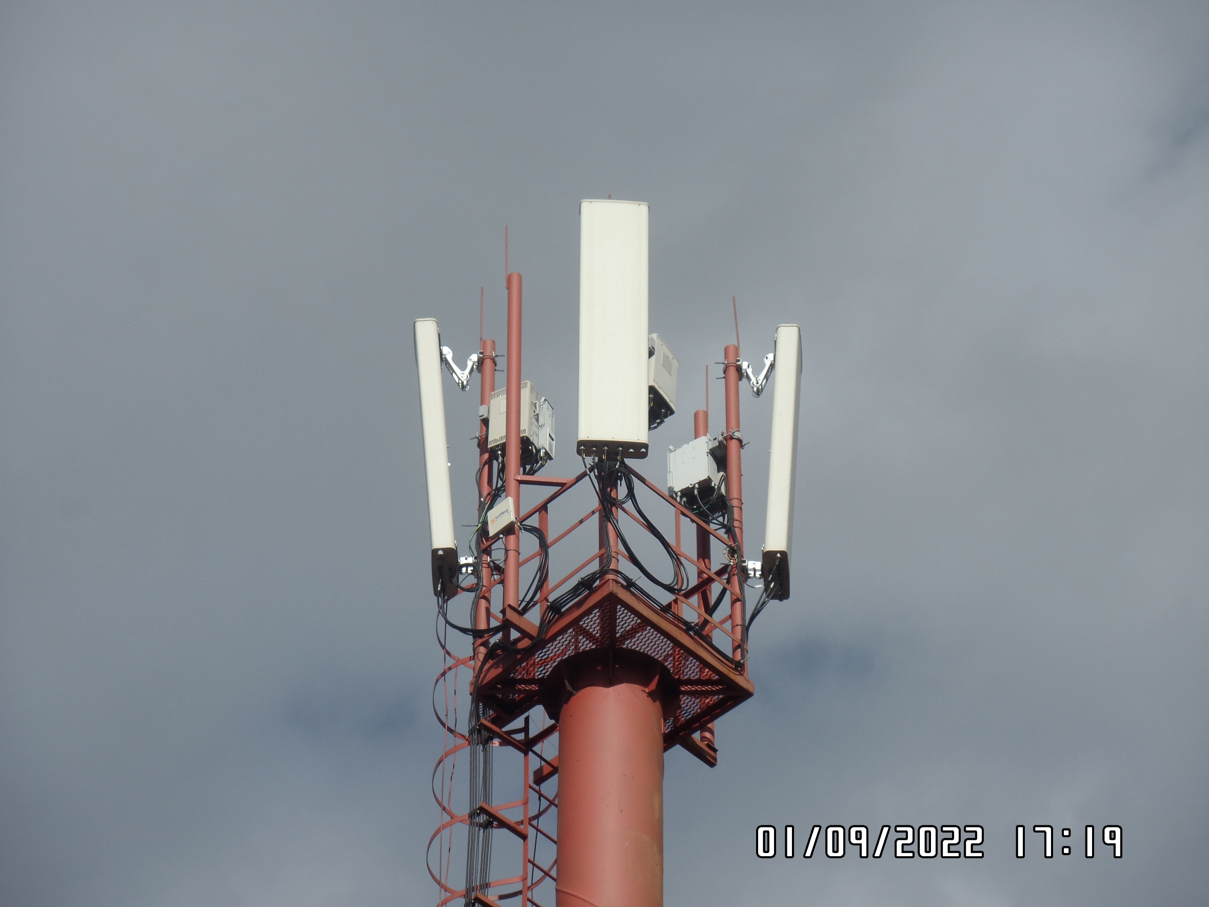 Базовая станция (БС) № 79-123 сети сотовой радиотелефонной связи ПАО ...