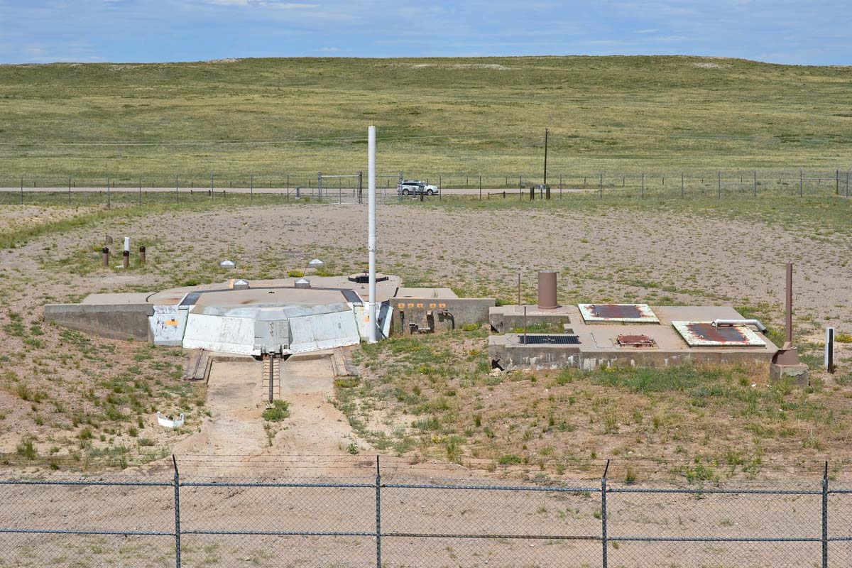 Deactivated Peacekeeper ICBM Launch Facility (Q-4)