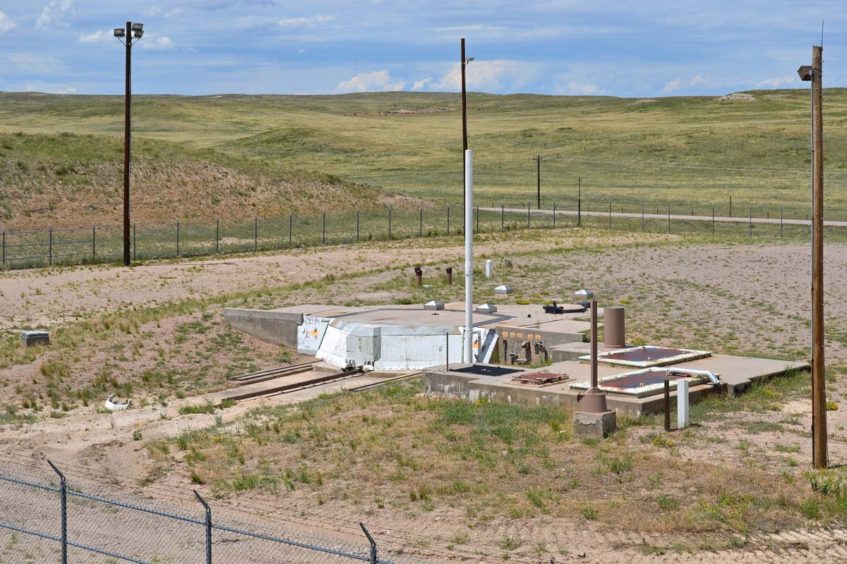 Deactivated Peacekeeper ICBM Launch Facility (Q-4)