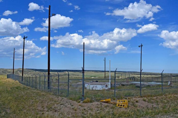 Deactivated Peacekeeper ICBM Launch Facility (Q-6)