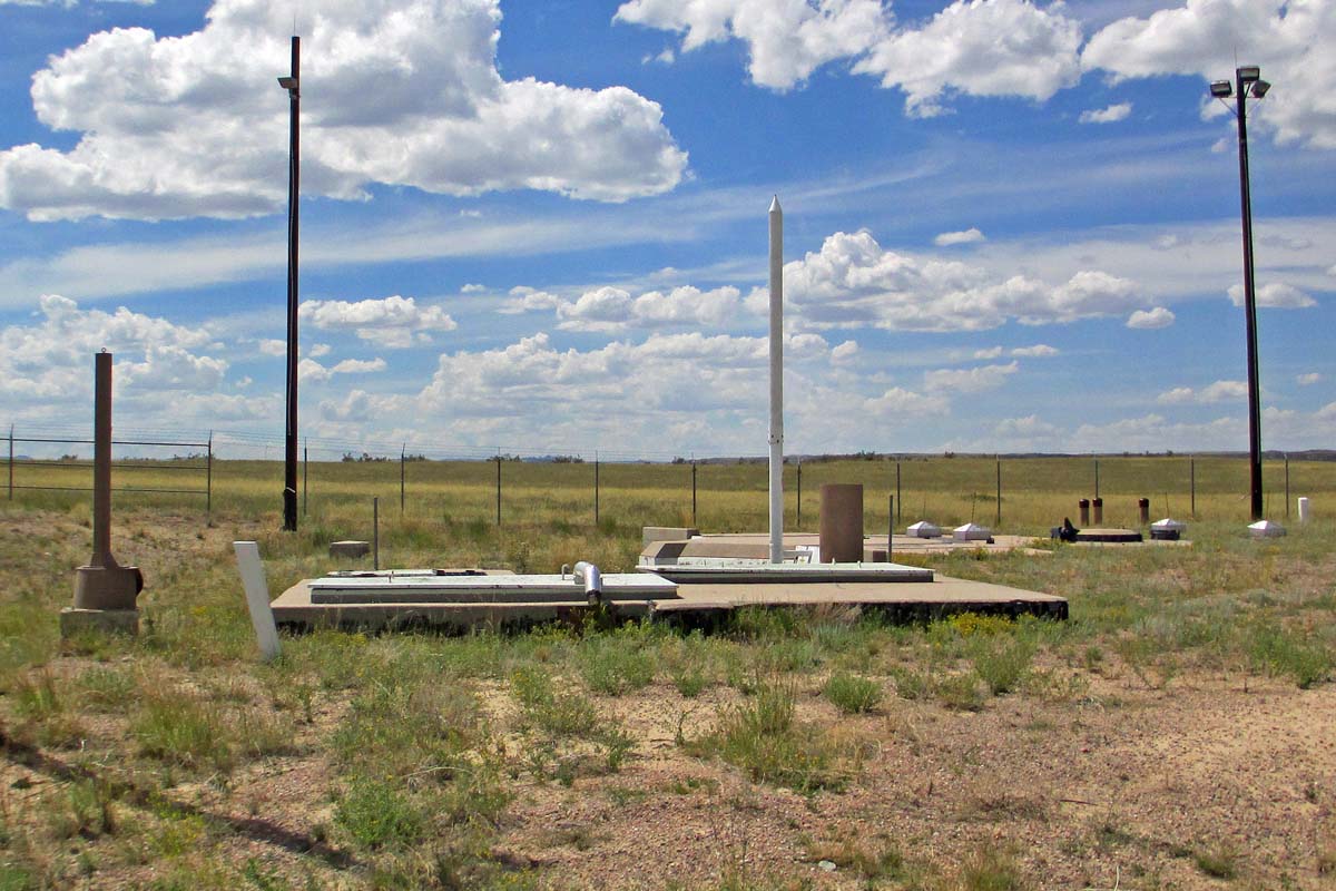 Deactivated Peacekeeper ICBM Launch Facility (Q-6)