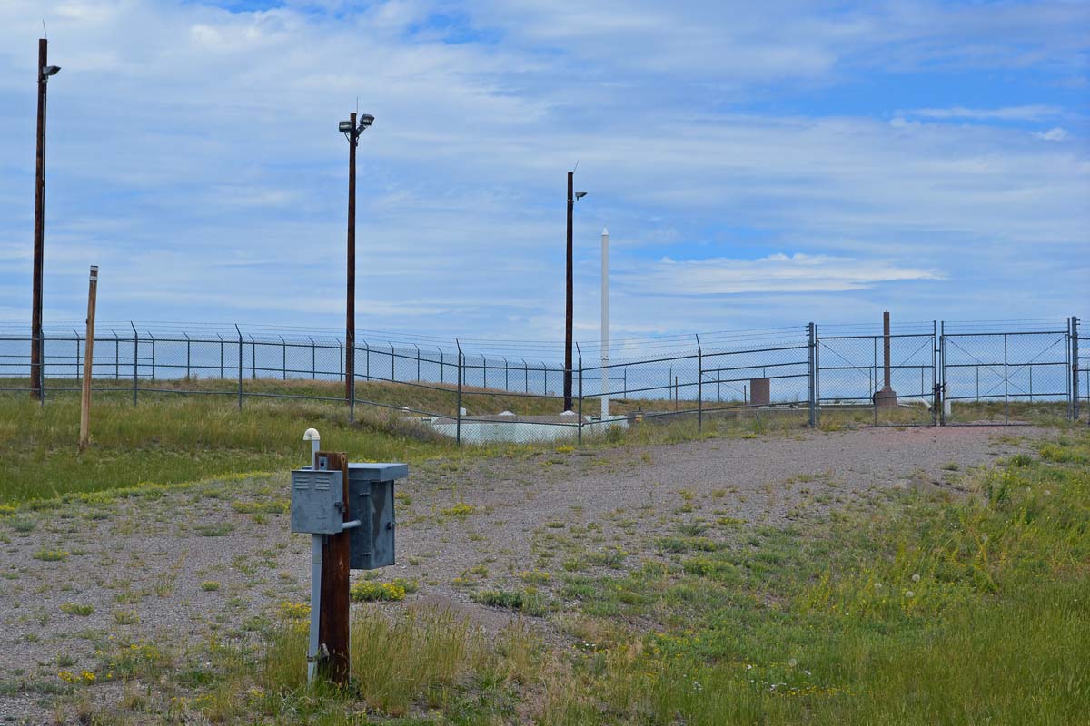 Deactivated Peacekeeper ICBM Launch Facility (Q-11)