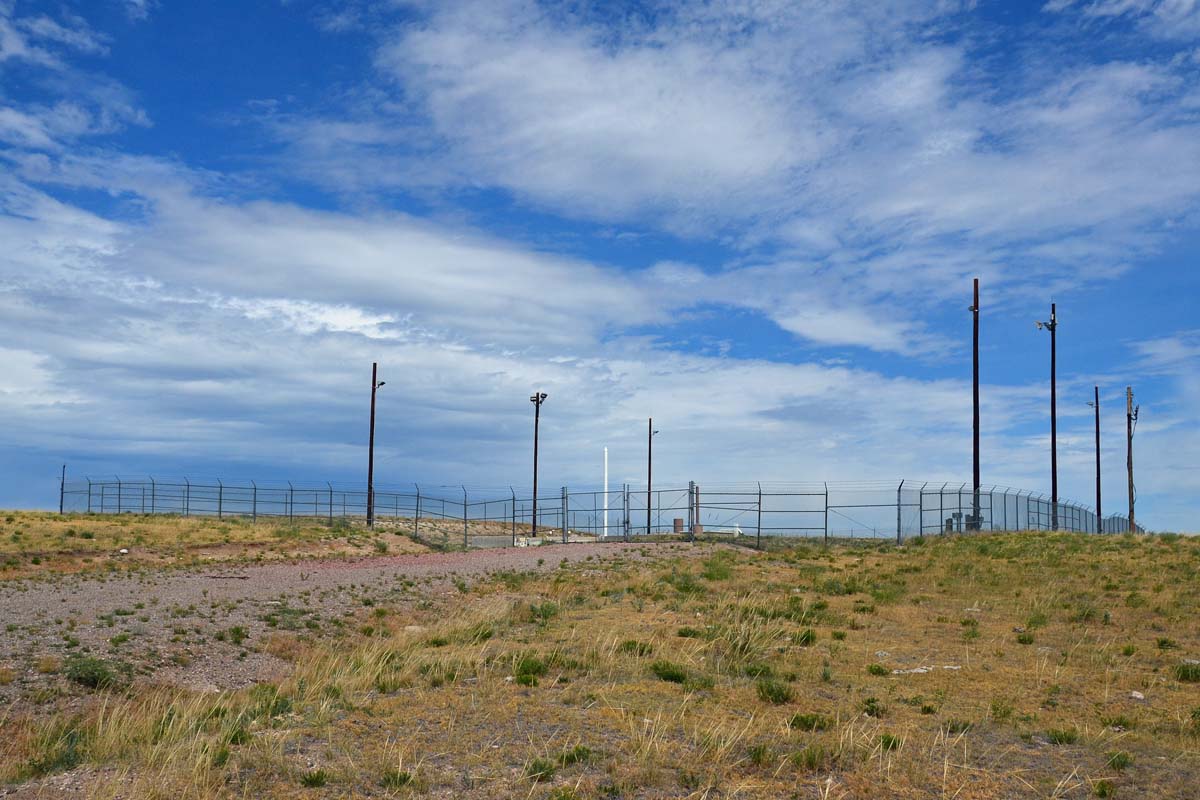 Deactivated Peacekeeper ICBM Launch Facility (T-8)