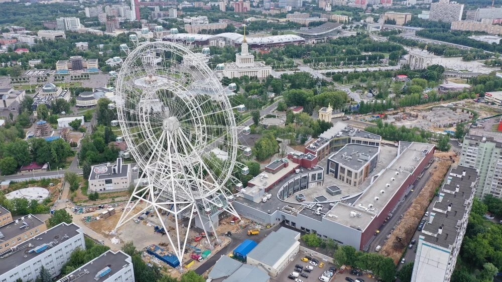 Sun of Moscow Ferris Wheel - Moscow
