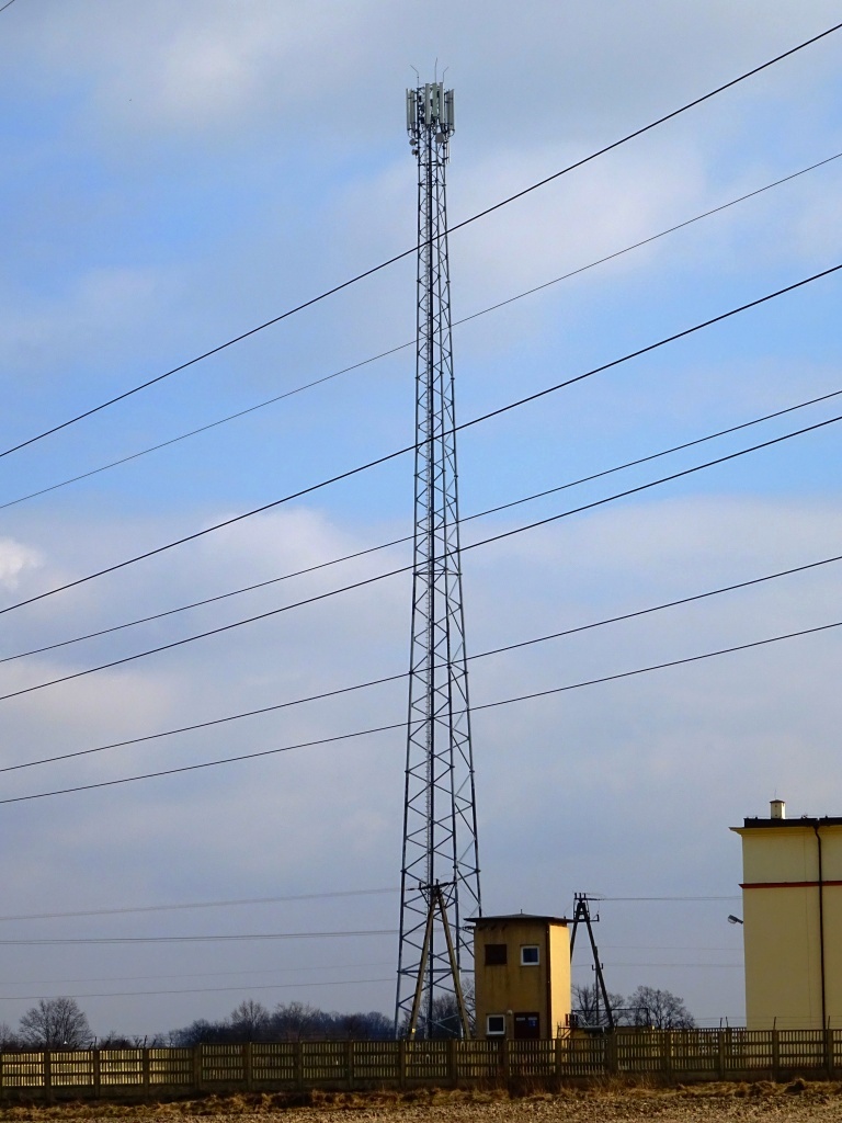 Maszt antenowy - Łódź