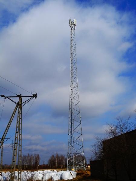 Maszt antenowy - Łódź