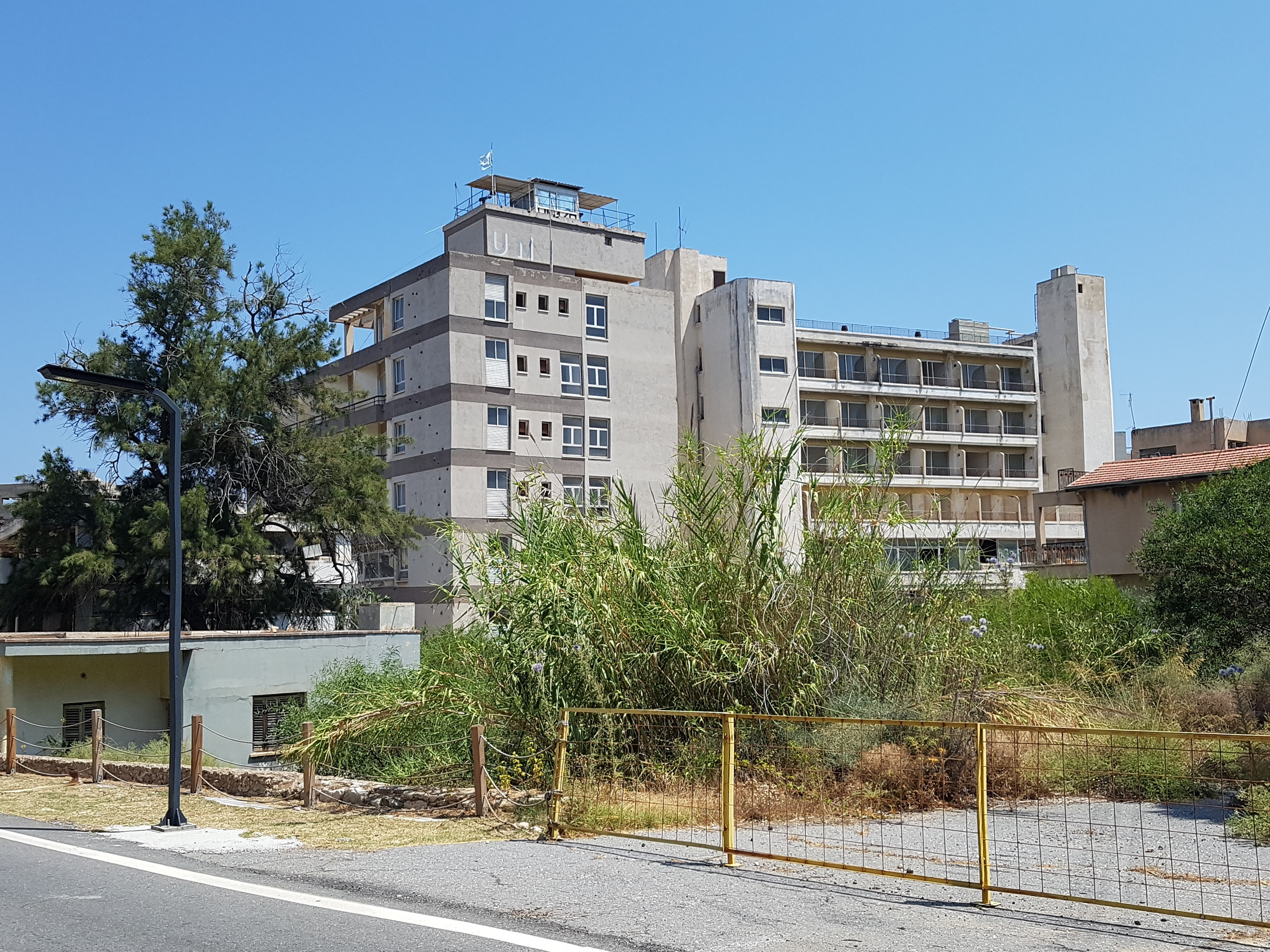 Building occupied by the UN forces - Gazimağusa