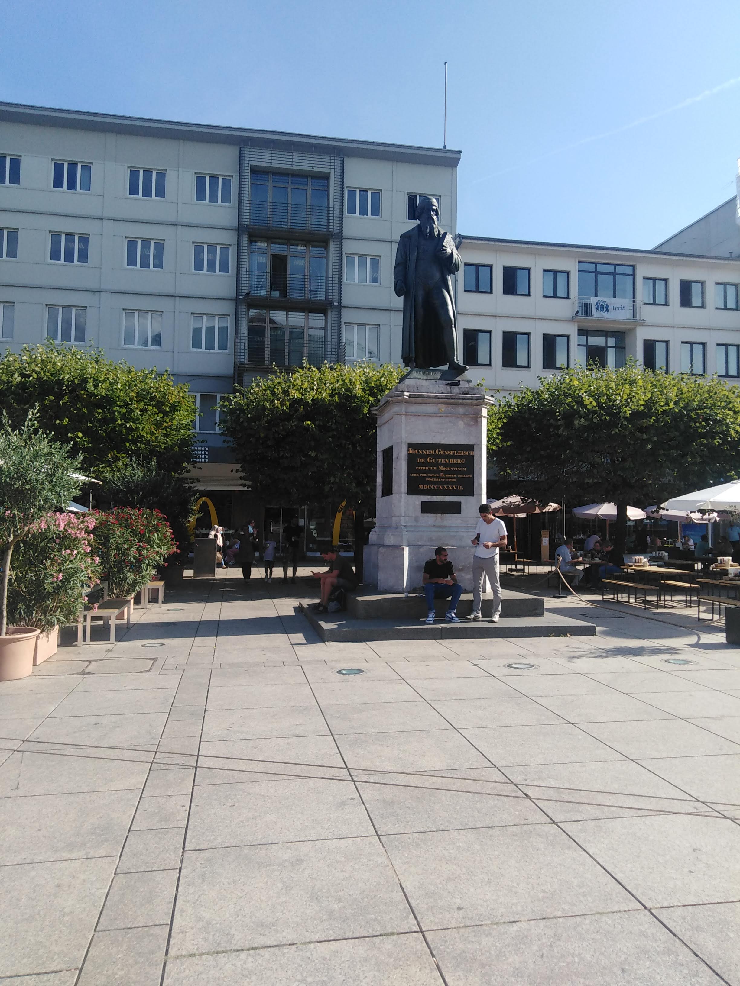 Johannes Gutenberg Denkmal - Mainz