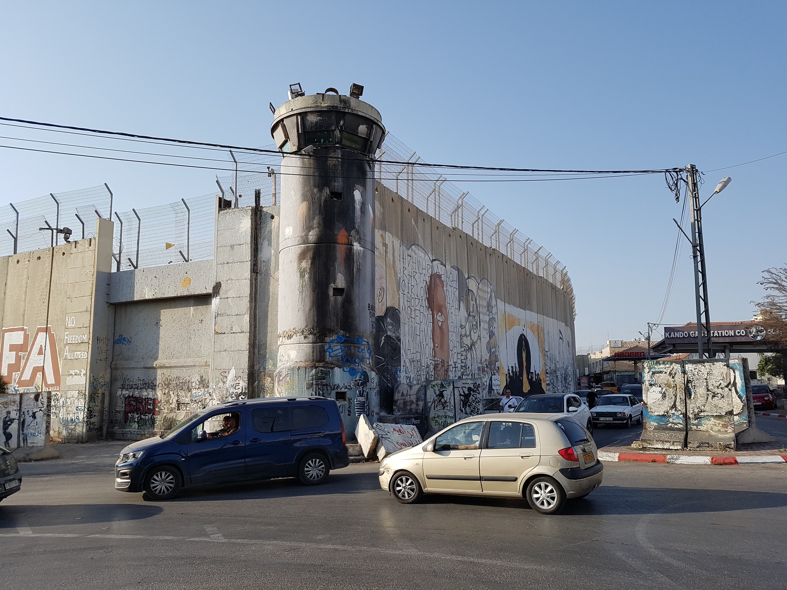 Israeli watchtower - Bethlehem