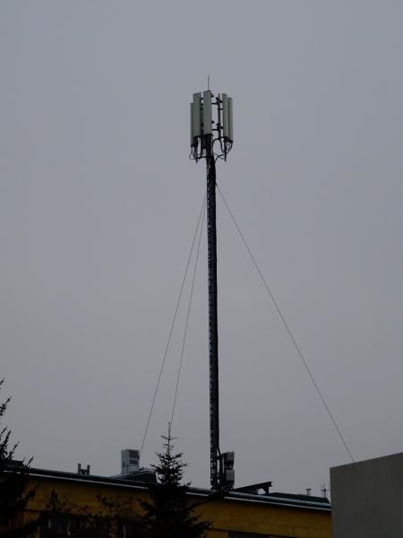 Maszt antenowy - Łódź