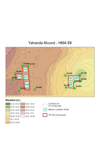 Yahanda gate excavation site