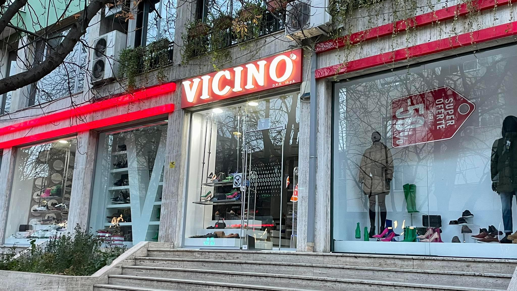 Vicino - Tiranë | clothes store / boutique (en), shoe shop / store (en)