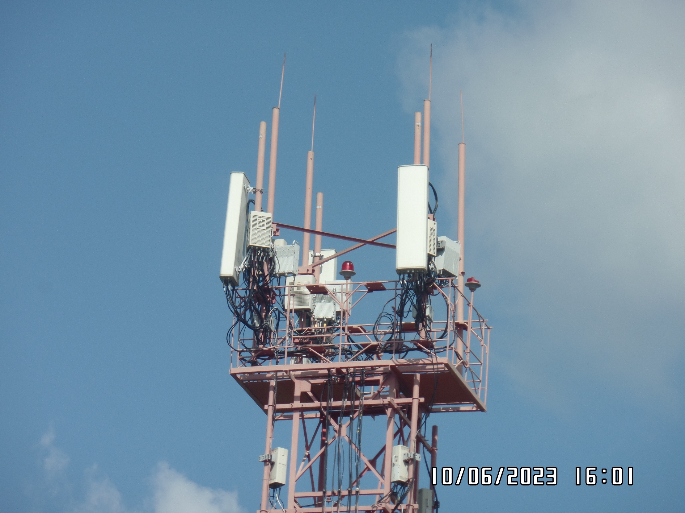 Базовая станция (БС) № 27-141 сети цифровой сотовой подвижной связи ПАО ...